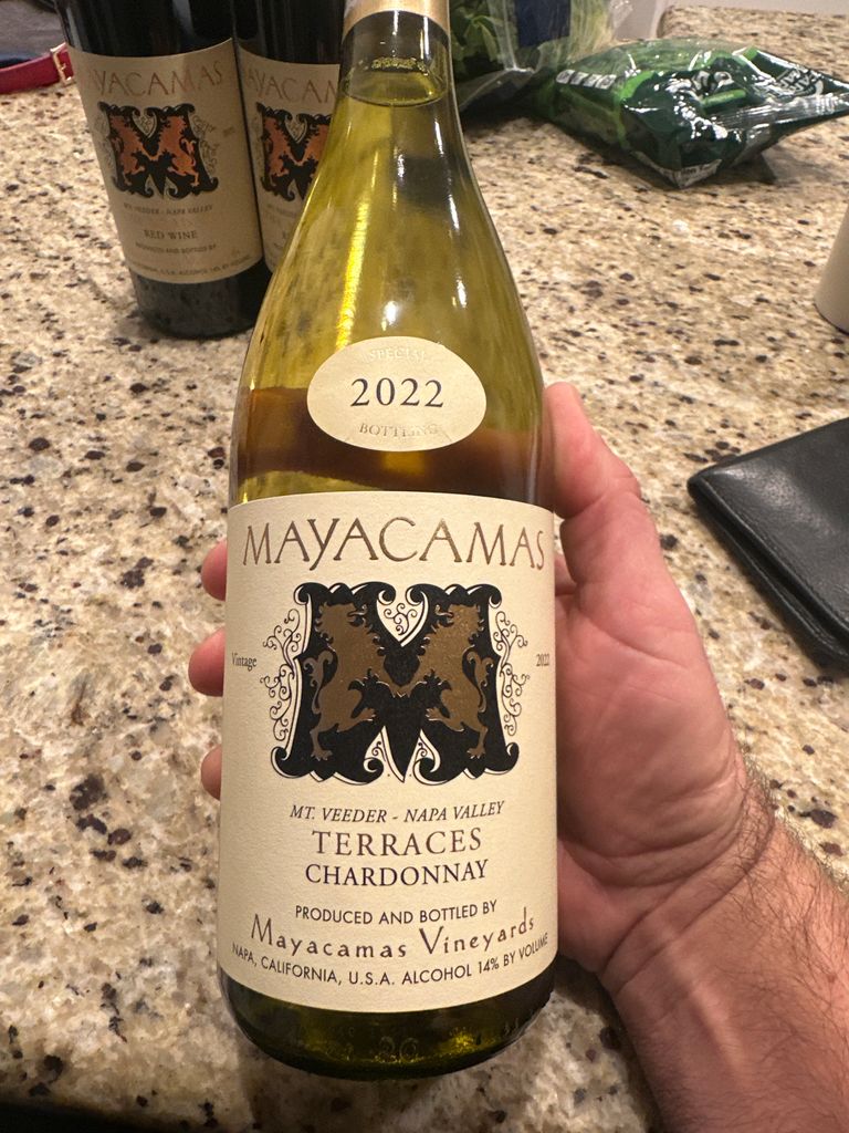 2023 Mayacamas Vineyards Chardonnay Terraces, USA, California, Napa ...