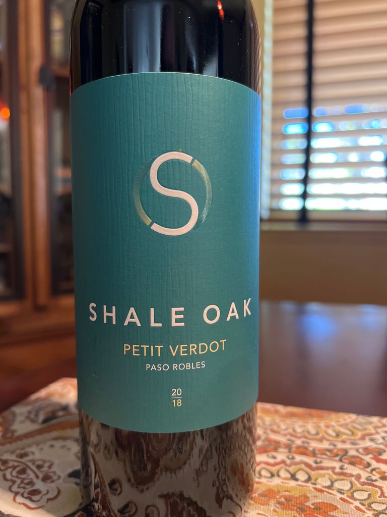 2018 Shale Oak Winery Petit Verdot, USA, California, Central Coast ...