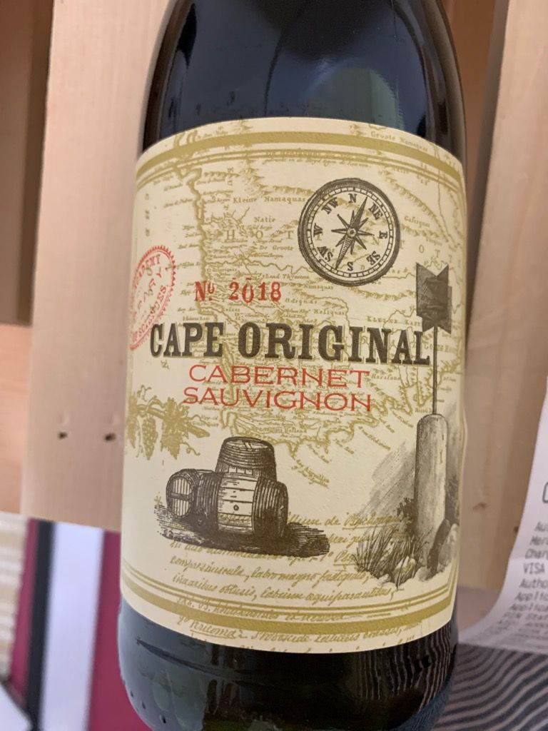 2021 Origin Cabernet Sauvignon Cape Original, South Africa, Western ...