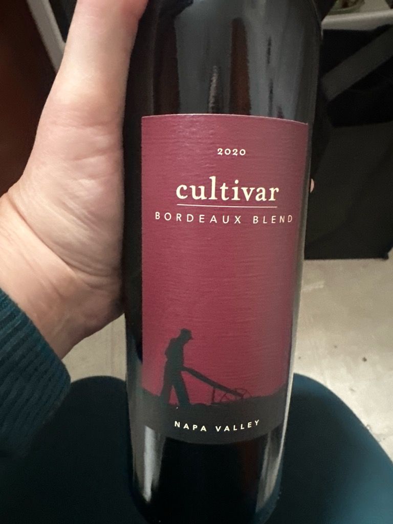 2020 Cultivar Wines Napa Valley Bordeaux Blend, USA, California, Napa ...