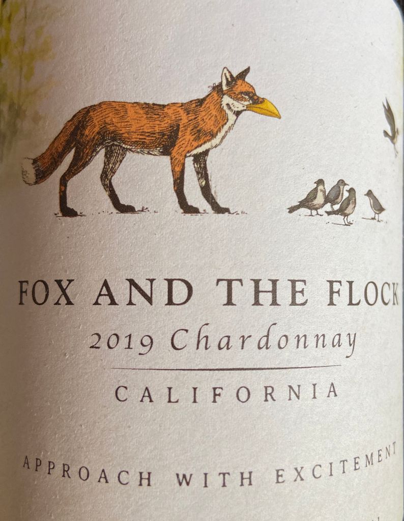 2019 Fox and the Flock Chardonnay, USA, California - CellarTracker