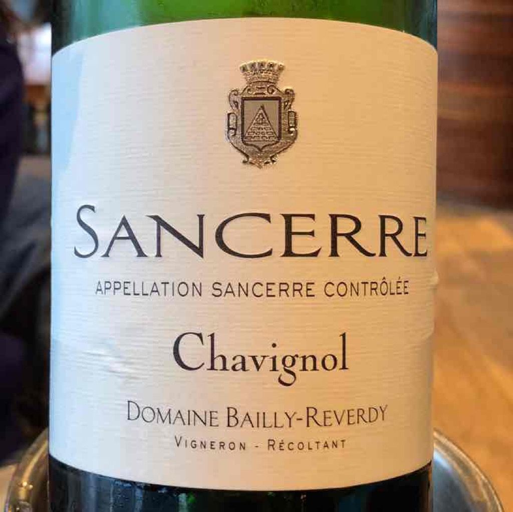 2021 Bailly-Reverdy Sancerre Cuvée Chavignol, France, Loire Valley ...