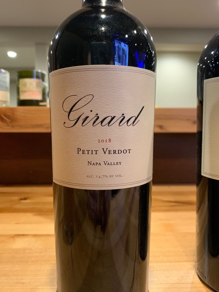 2018 Girard Winery Petit Verdot, USA, California, Napa Valley ...