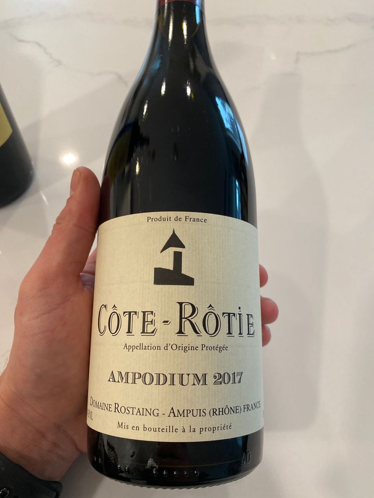 2017 Rene Rostaing Côte-Rôtie Cuvée Classique Ampodium, France, Rhône ...