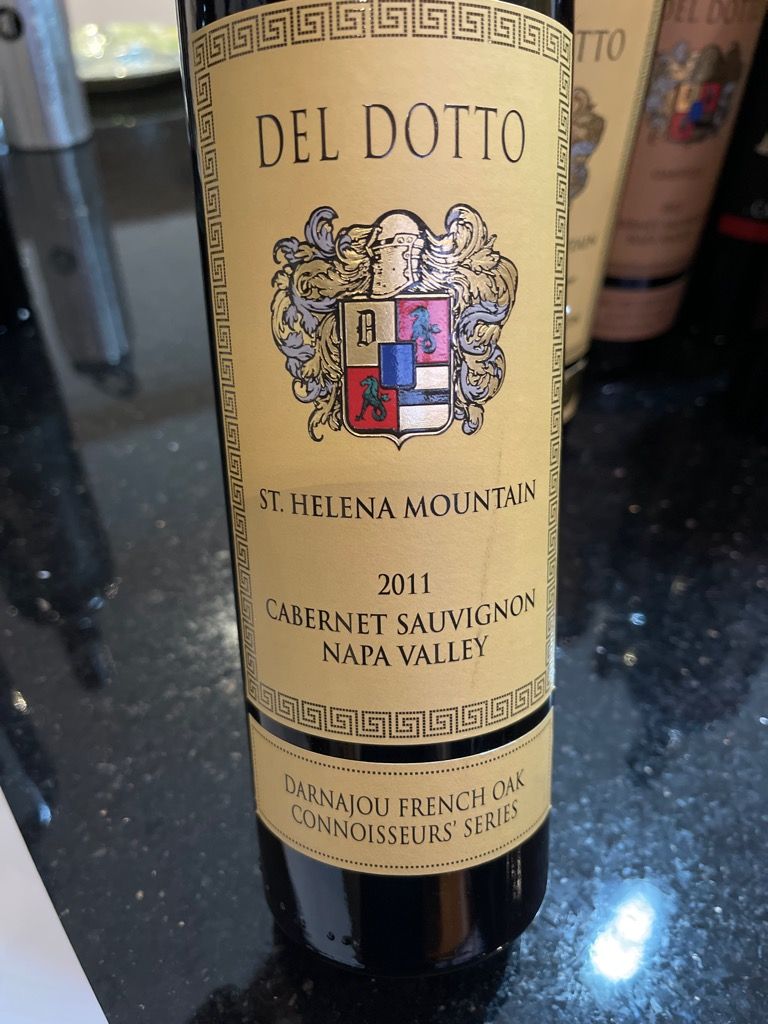 2019 Del Dotto Cabernet Sauvignon American Oak Carved and Grooved SO/NO ...