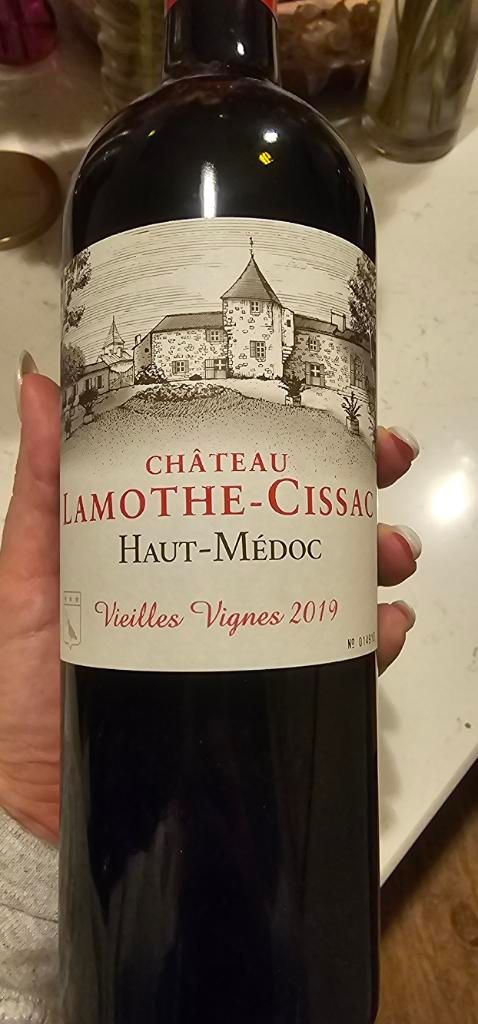 2019 Château Lamothe-Cissac Vieilles Vignes, France, Bordeaux, Médoc ...