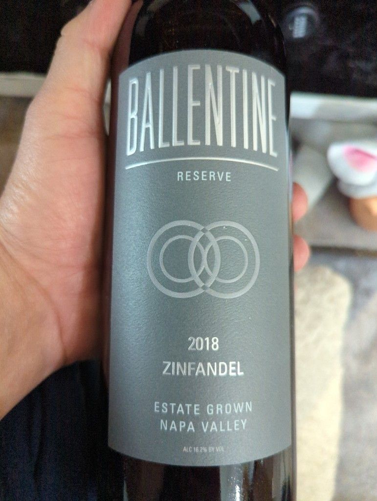 2019 Ballentine Vineyards Zinfandel, USA, California, Napa Valley, St ...