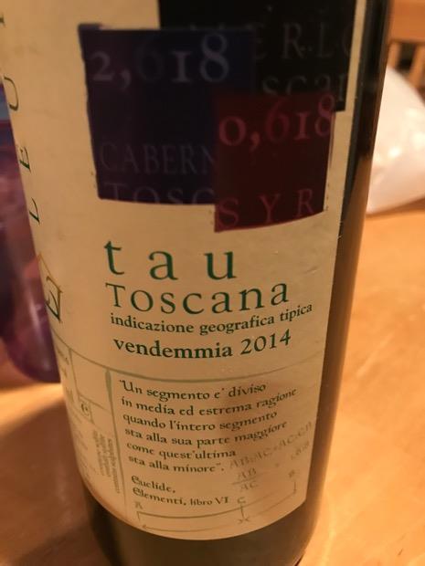 2014 Leuta Tau Rosso Toscana IGT, Italy, Tuscany, Toscana IGT ...
