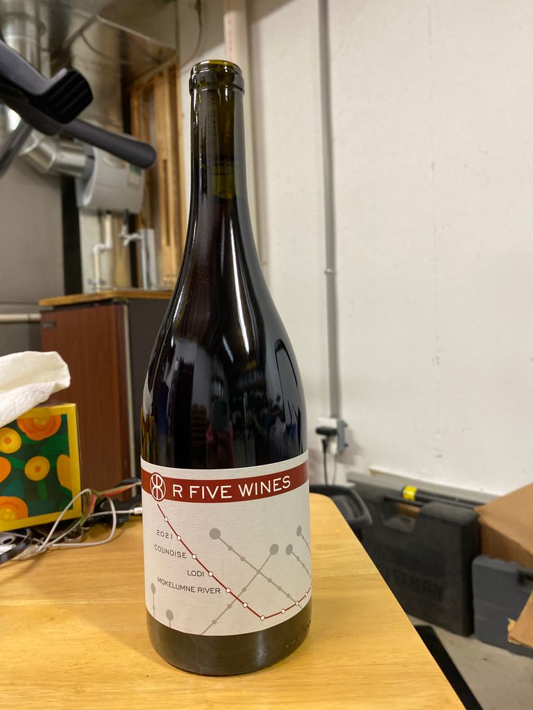 2021 R Five Wines Counoise, USA, California, Central Valley, Lodi ...