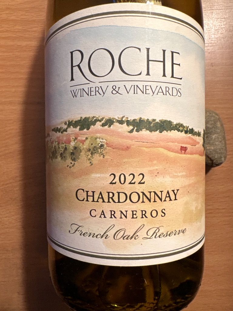 2022 Roche Winery Chardonnay French Oak Reserve, USA, California, Napa ...