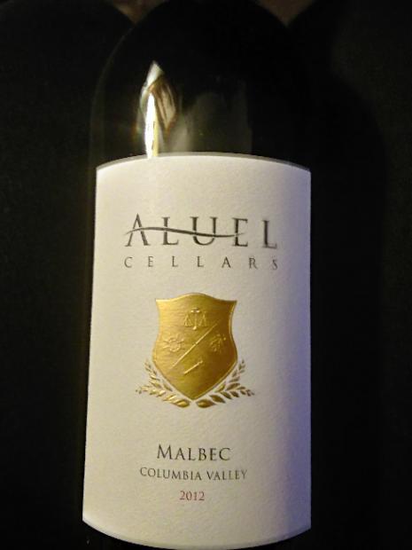 2012 Aluel Cellars Malbec, USA, Washington, Columbia Valley - CellarTracker