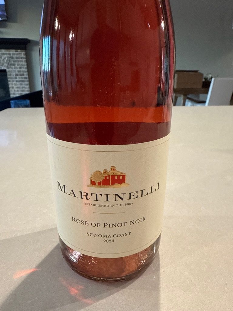 2024 Martinelli Pinot Noir Rosé, USA, California, Sonoma County, Sonoma ...