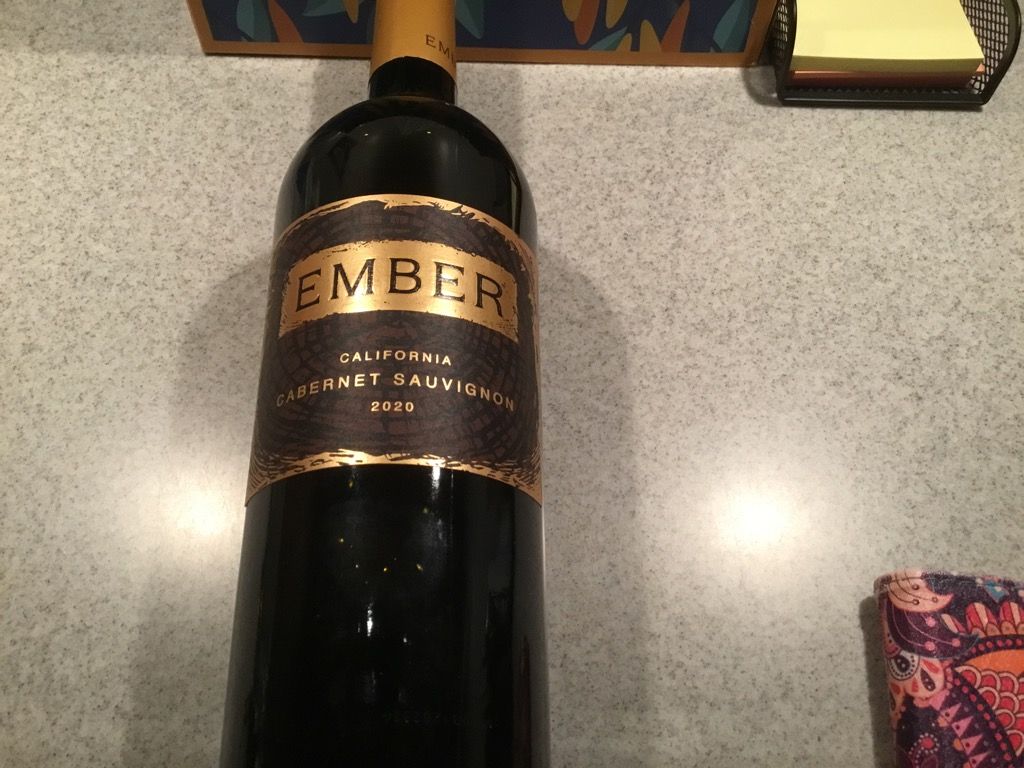 2020 Ember Wines Cabernet Sauvignon, USA, California - CellarTracker