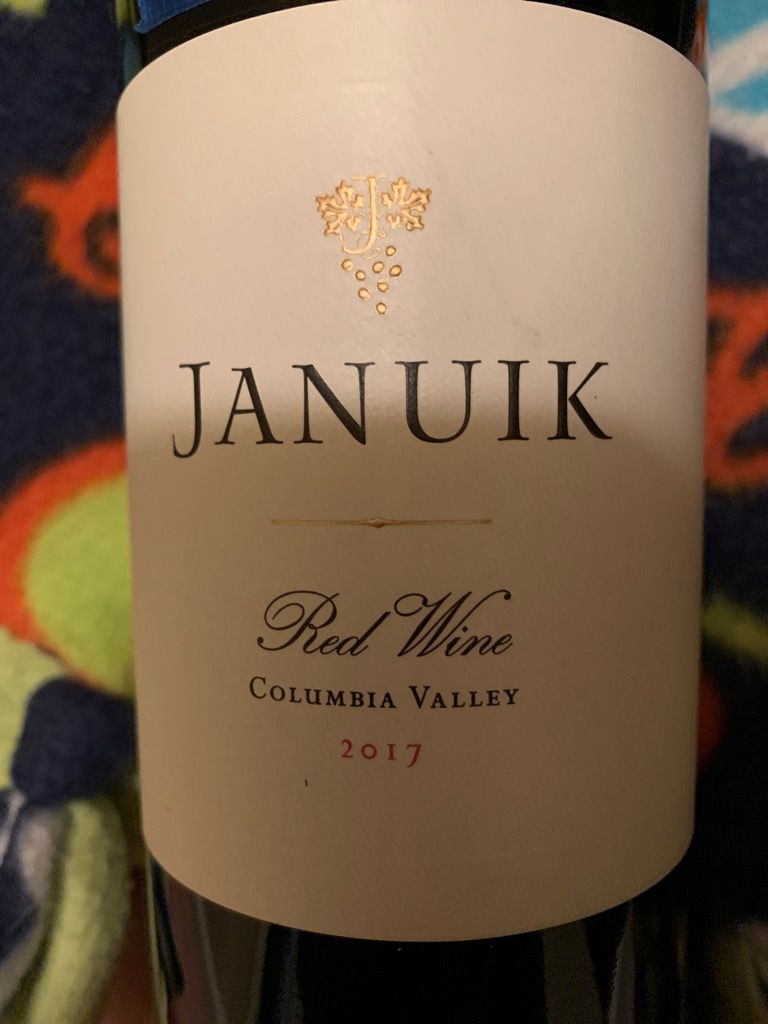 2017 Januik Red Wine, USA, Washington, Columbia Valley - CellarTracker