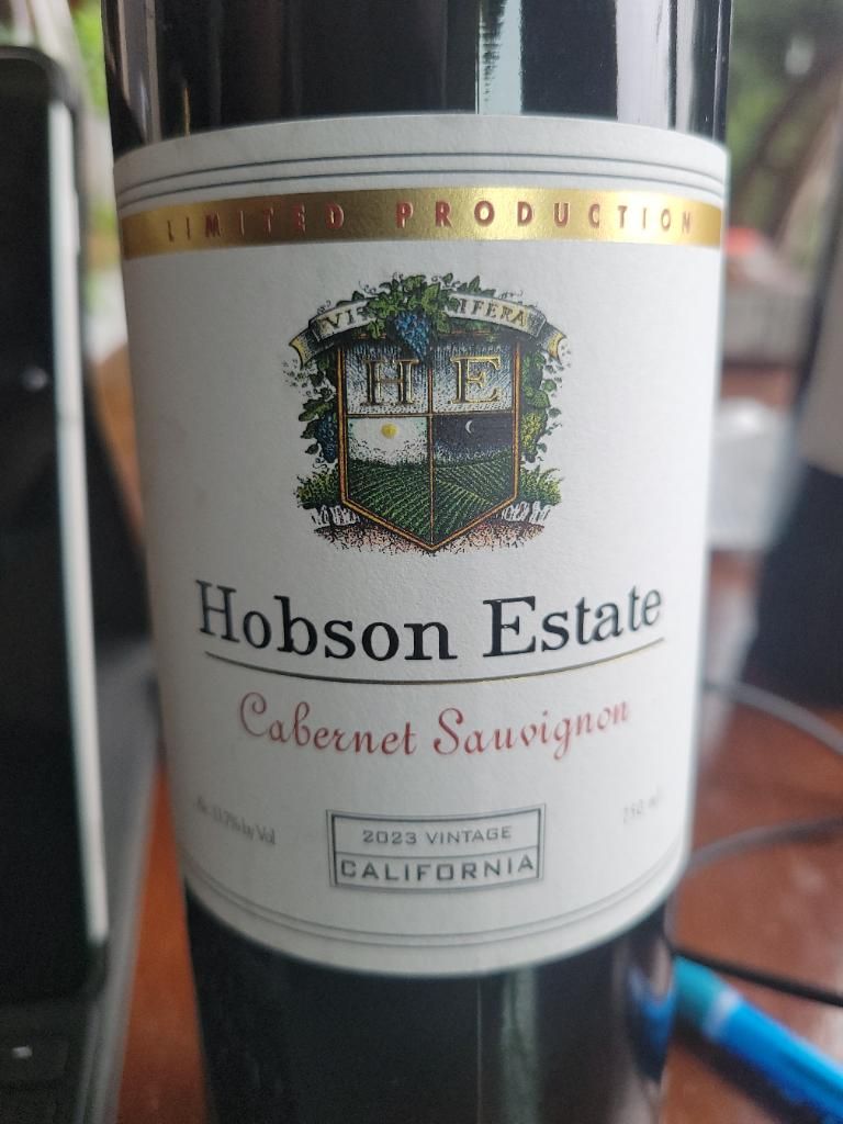 2023 Hobson Estate Cabernet Sauvignon, USA, California, Central Coast, Monterey - CellarTracker