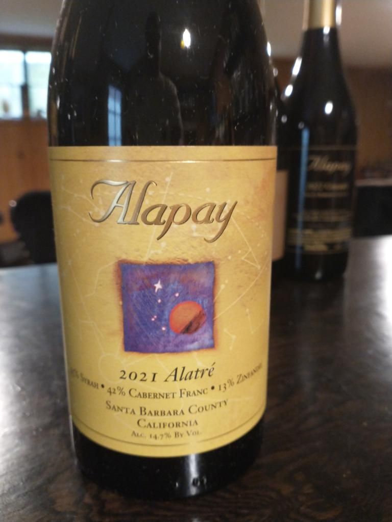 2021 Alapay Cellars Alatré, USA, California, Central Coast, Santa ...
