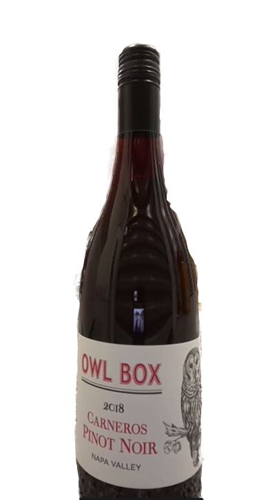2018 Owl Box Pinot Noir, USA, California, Napa / Sonoma, Carneros ...