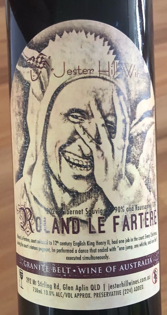 2025 Jester Hill Wines Rolande Le Fartere, Australia, Queensland ...