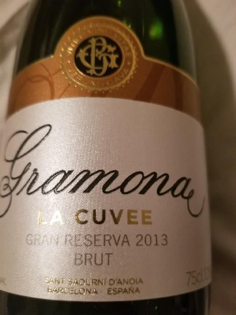 2013 Gramona Cava La Cuvee Gran Reserva, Spain, Cava - CellarTracker