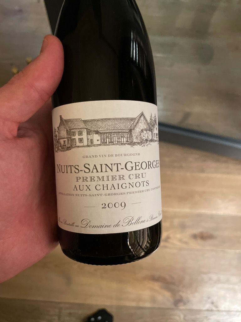 1999 Domaine de Bellene Nuits St. Georges 1er Cru Aux Chaignots, France ...