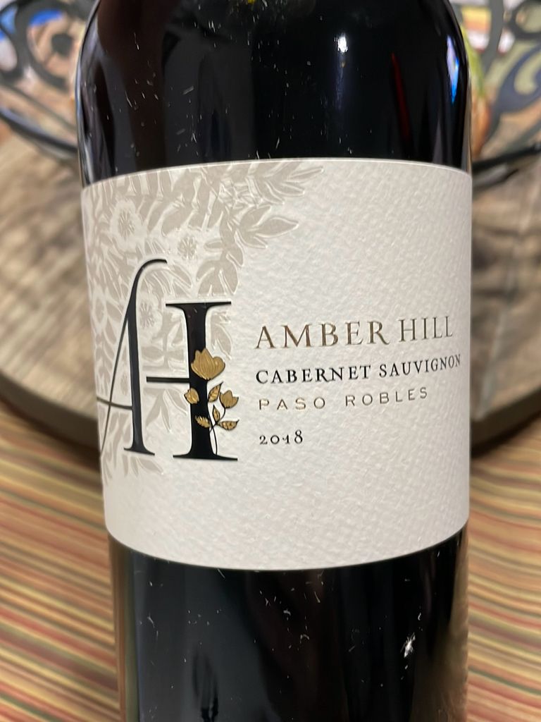 2018 Amber Hill Cabernet Sauvignon, USA, California, Central Coast ...