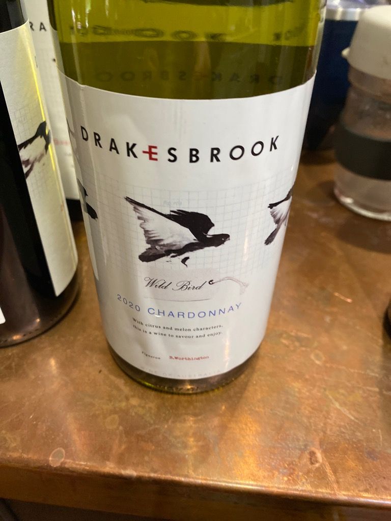 2020 Drakesbrook Wines Chardonnay Wild Bird, Australia, Western Australia, Greater Perth, Peel ...