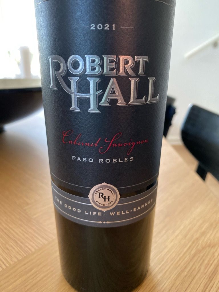 2021 Robert Hall Cabernet Sauvignon, USA, California, Central Coast ...