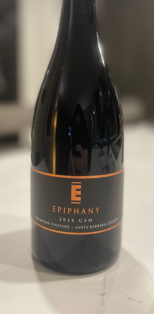 2020 Epiphany GSM Thompson Vineyard, USA, California, Central Coast ...