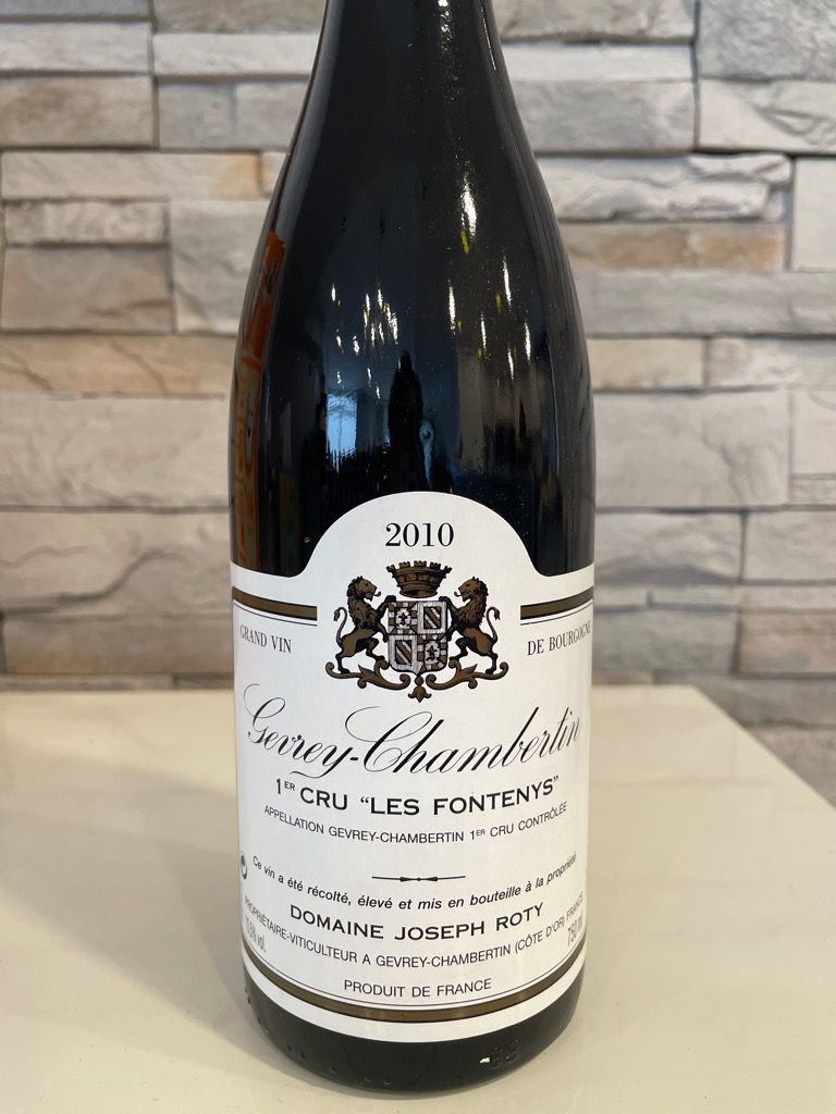 2009 Domaine Joseph Roty Gevrey-Chambertin 1er Cru Fontenys, France ...