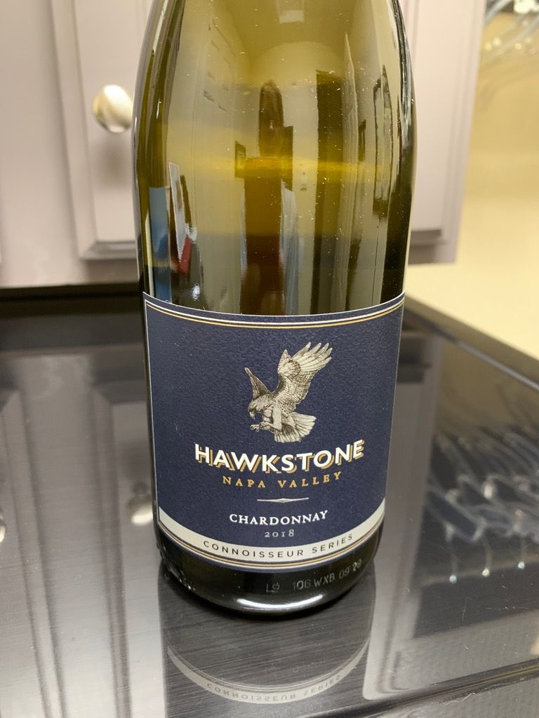 2018 Hawkstone Chardonnay Connoisseur Series Napa Valley, USA ...
