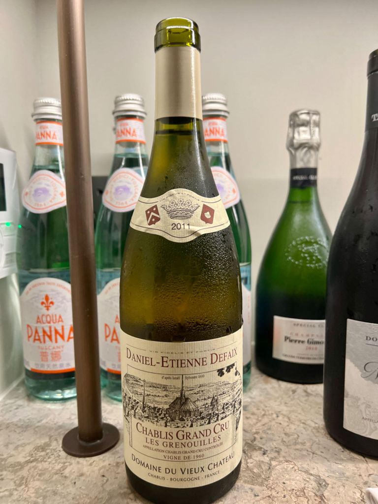 2022 Daniel-Etienne Defaix Chablis Grand Cru Grenouilles, France ...