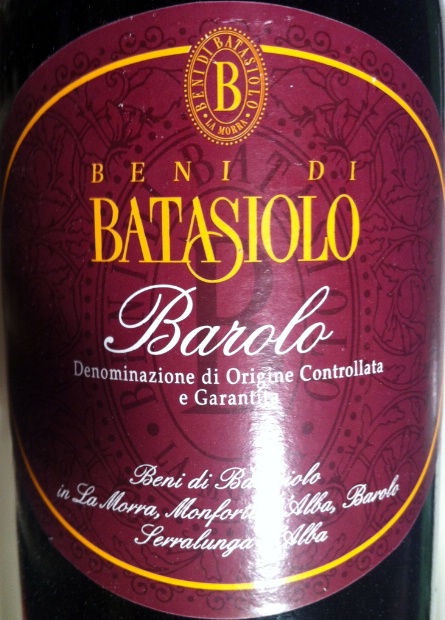 2003 Beni di Batasiolo Barolo Riserva, Italy, Piedmont, Langhe, Barolo ...