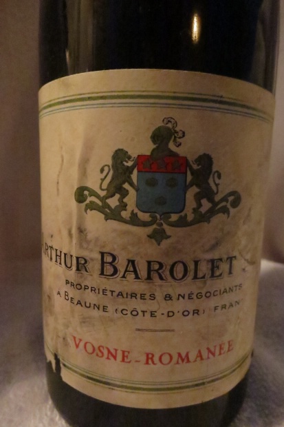 1949 Dr. Barolet Vosne-Romanée, France, Burgundy, Côte de Nuits, Vosne ...
