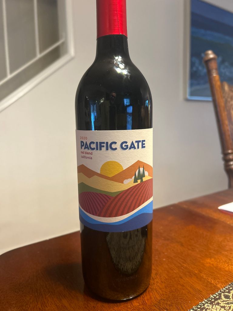 NV Pacific Gate Red Wine, USA, California - CellarTracker
