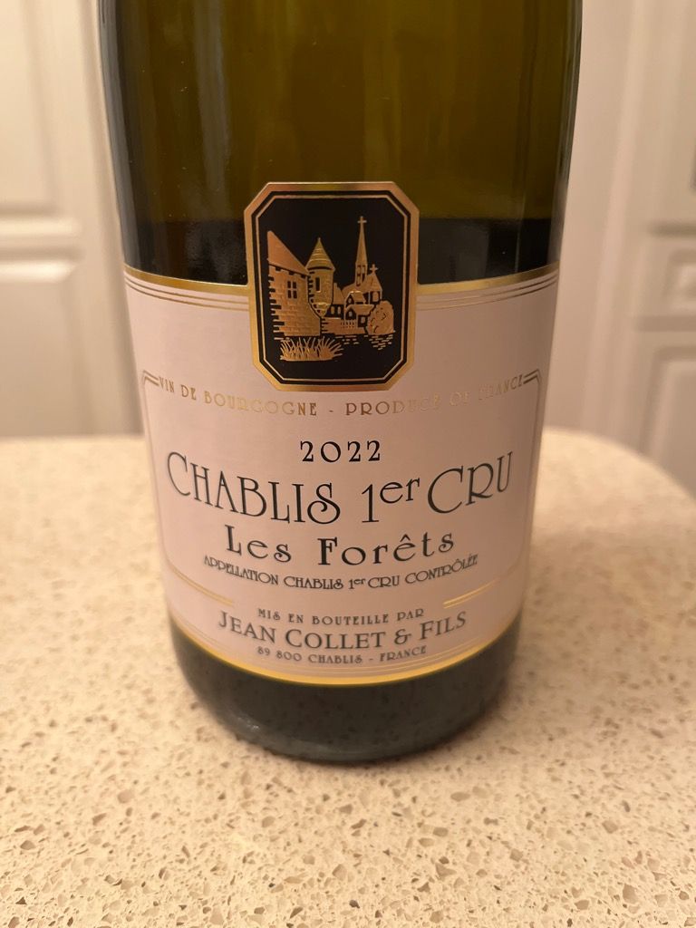 2022 Domaine Jean Collet & Fils Chablis Grand Cru Les Clos, France ...