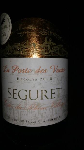 2010 Cave La Romaine Côtes du Rhône Villages Séguret, France, Rhône ...
