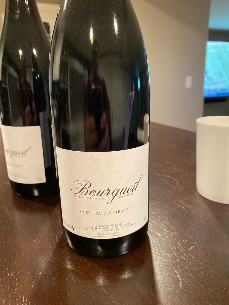 2018 G. Valee Bourgueil Les Hautes Pierres, France, Loire Valley ...