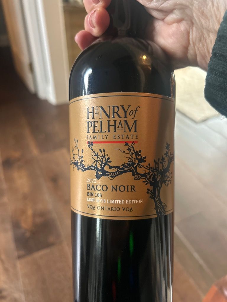 2023 Henry of Pelham Baco Noir Bin 106 Lost Boys Limited Edition ...