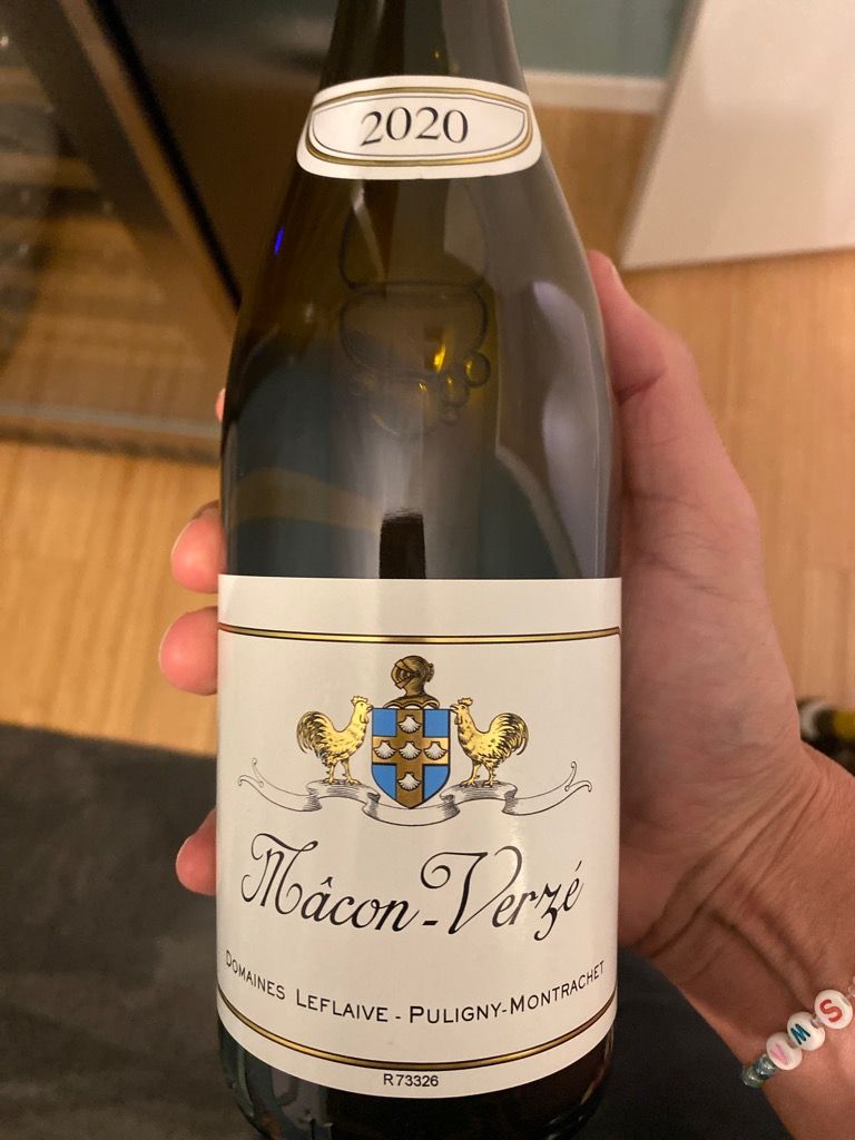 2020 Domaine Leflaive Mâcon-Verzé Le Monte, France, Burgundy, Mâconnais ...