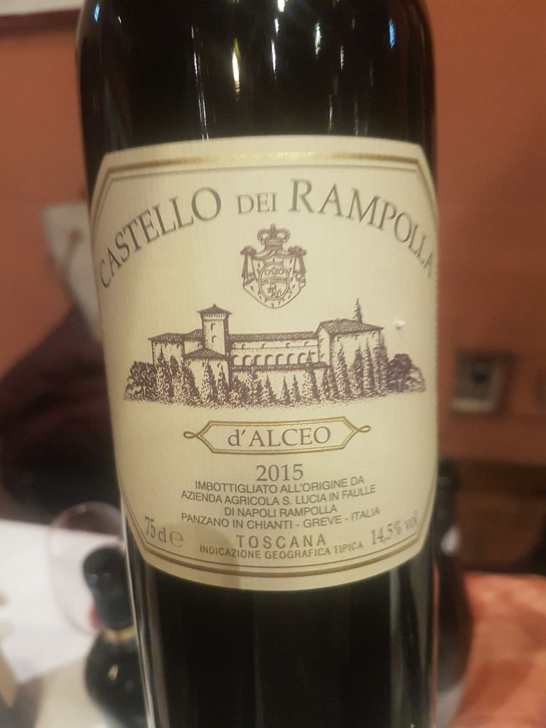 2015 Castello dei Rampolla d'Alceo, Italy, Tuscany, Toscana IGT ...