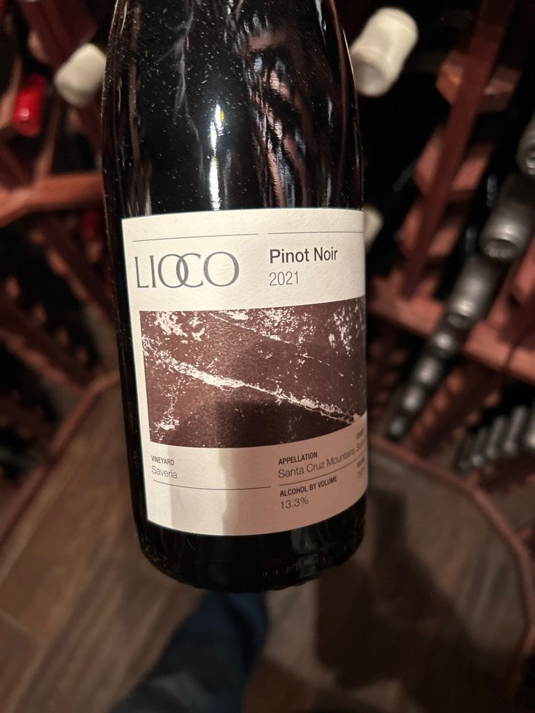 2021 Lioco Pinot Noir Saveria Vineyard, USA, California, Santa Cruz ...