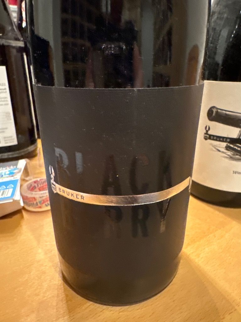 2015 Markus Bruker Black Berry Reserve trocken QbA, Germany ...