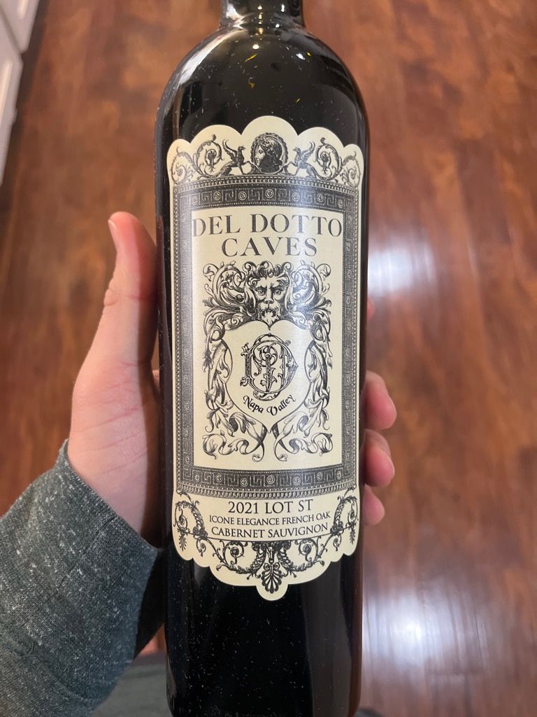 2019 Del Dotto Cabernet Sauvignon Caves - Lot M - Icone French Oak Del ...