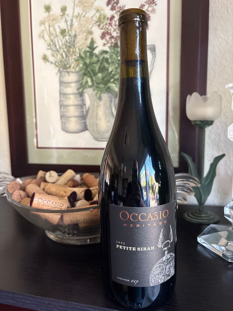 2023 Occasio Petite Sirah Heritage Casa De Vinas Vineyard, USA ...