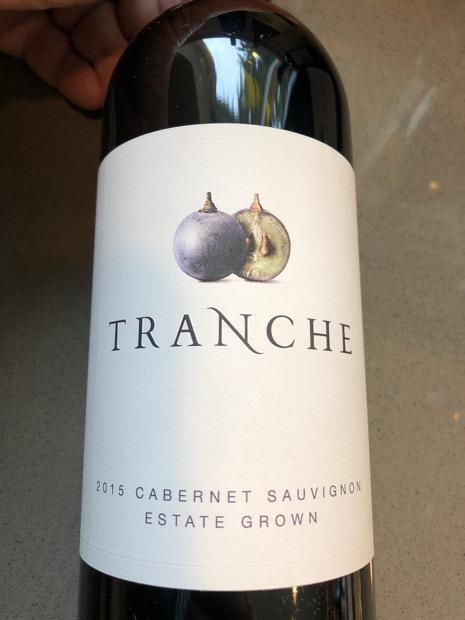 2015 Tranche Cellars Cabernet Sauvignon Estate, USA, Washington ...