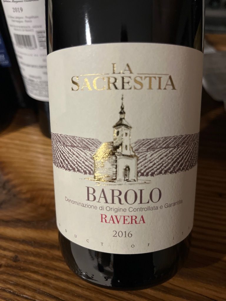 2019 La Sacrestia Barolo Ravera, Italy, Piedmont, Langhe, Barolo - CellarTracker