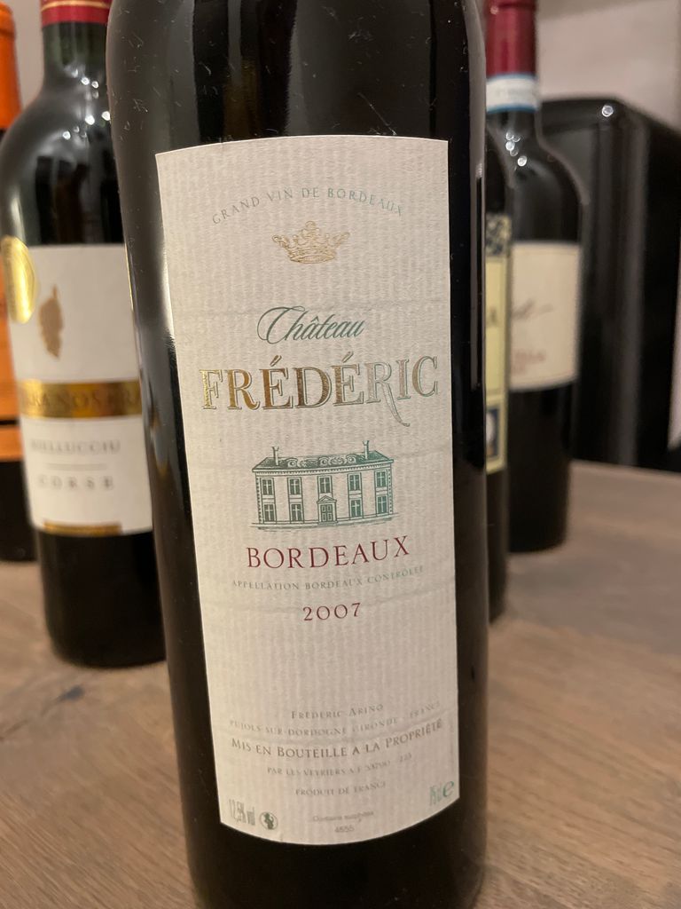2007 Château Frederic, France, Bordeaux - CellarTracker