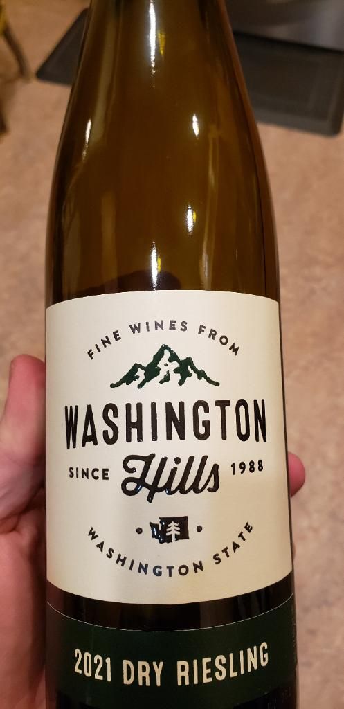 2021 Washington Hills Dry Riesling, USA, Washington - CellarTracker