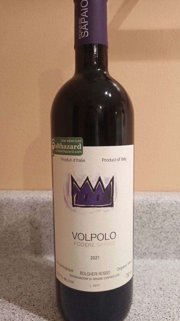2021 Podere Sapaio Volpolo, Italy, Tuscany, Bolgheri - CellarTracker