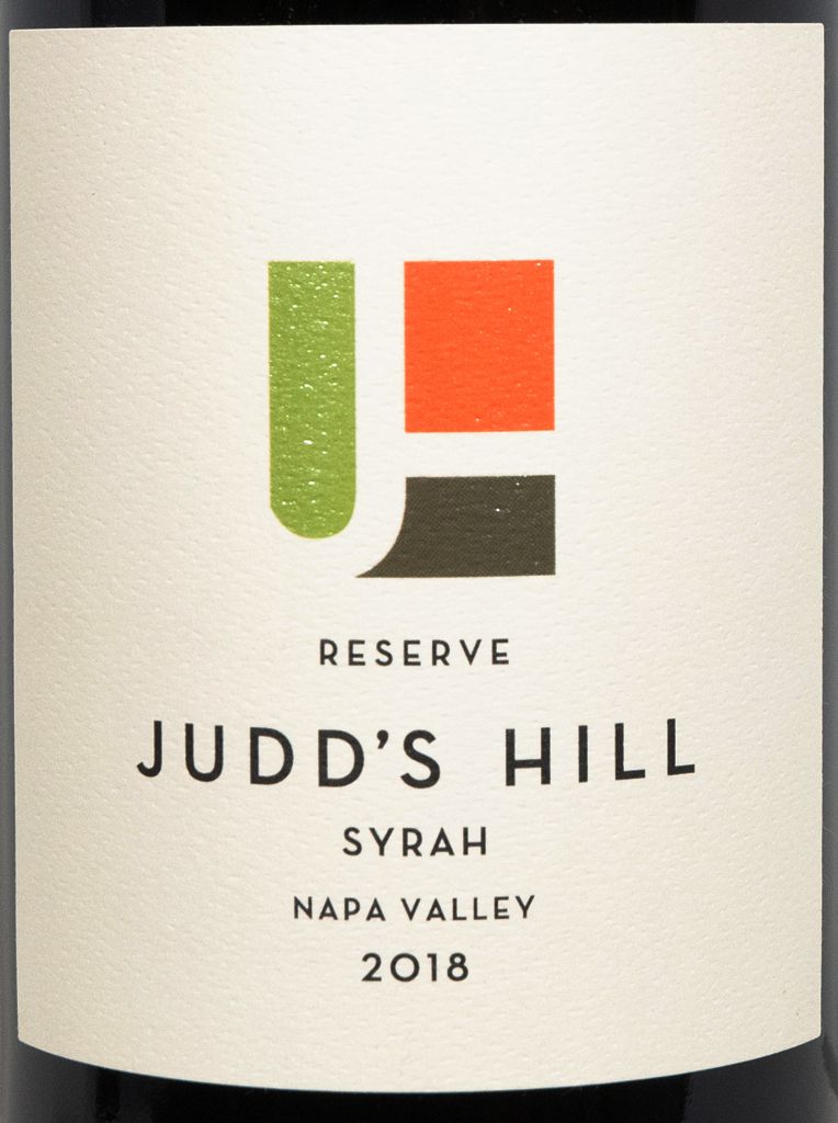 2018 Judd's Hill Syrah Reserve, USA, California, Napa Valley ...
